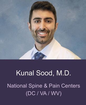 NATIONAL SPINE AND PAIN CENTERS - KUNAL SOOD, MD - Updated December 2025 - 6355 Walker Ln ...