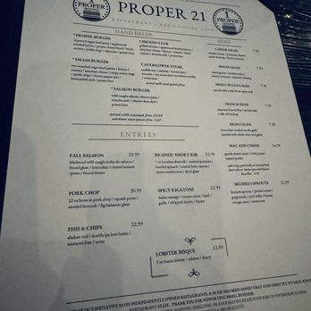 PROPER 21 - K STREET - Updated December 2025 - 431 Photos & 243 Reviews ...
