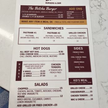 BETCHA BURGERS AND BAR - Updated December 2025 - 129 Photos & 91 ...