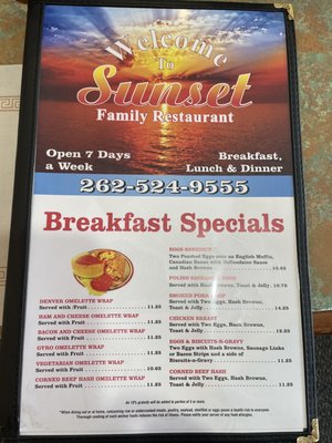 SUNSET FAMILY RESTAURANT - Updated October 2025 - 20 Photos & 66 ...