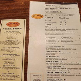 THE MELROSE GRILL - Updated July 2024 - 1294 Photos & 1808 Reviews ...