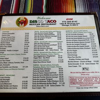DISCO TACO - Updated December 2025 - 34 Photos & 55 Reviews - 1605 W ...