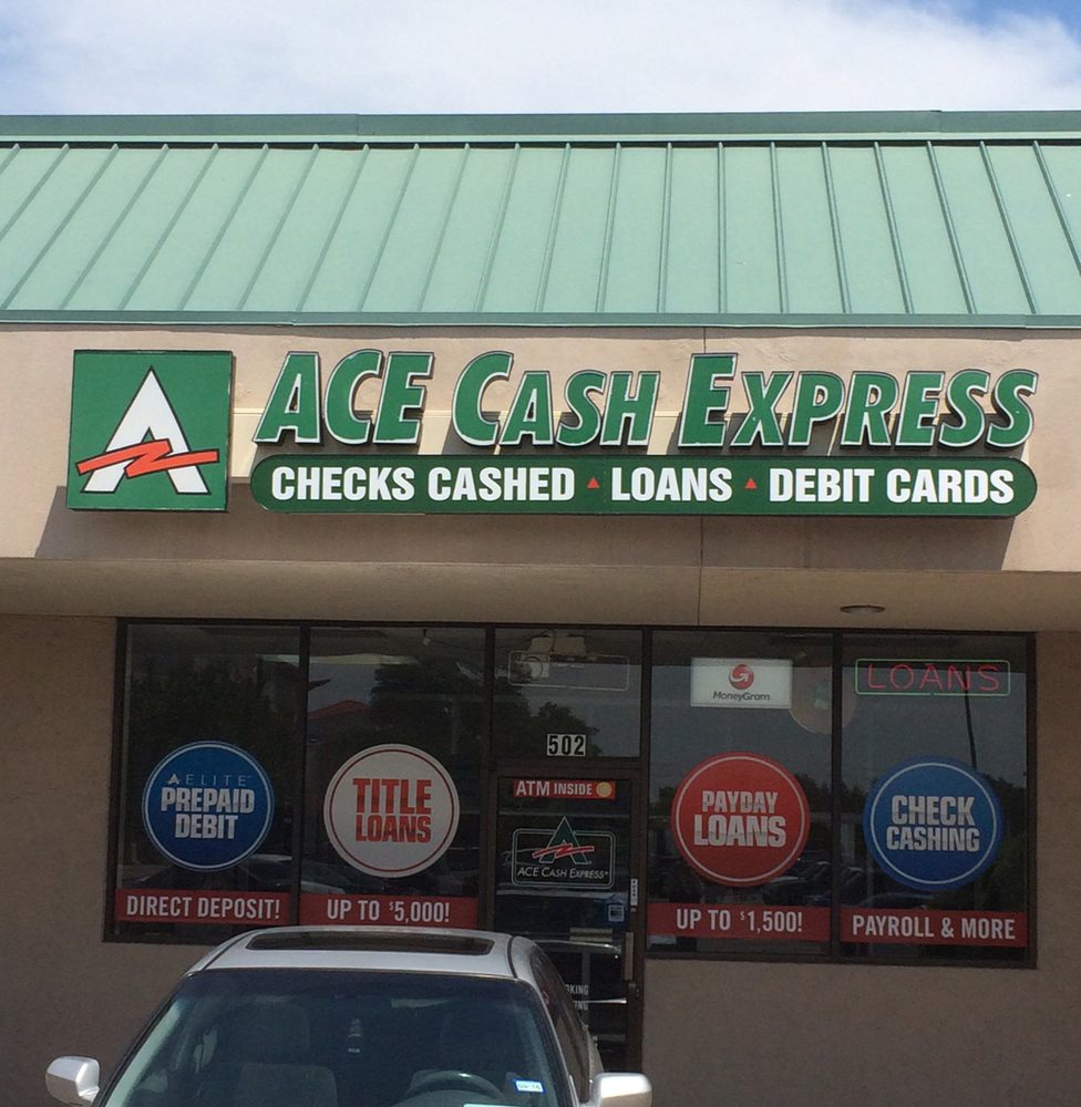 ACE CASH EXPRESS - 1332 S Plano Rd, Richardson, Texas - Check Cashing ...