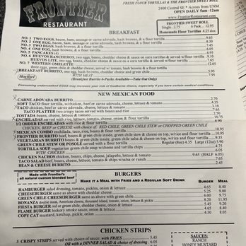 FRONTIER - Updated May 2024 - 1683 Photos & 2420 Reviews - 2400 Central ...