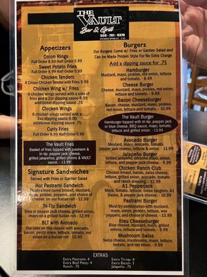 THE VAULT BAR & GRILL - Updated July 2024 - 149 Photos & 259 Reviews ...