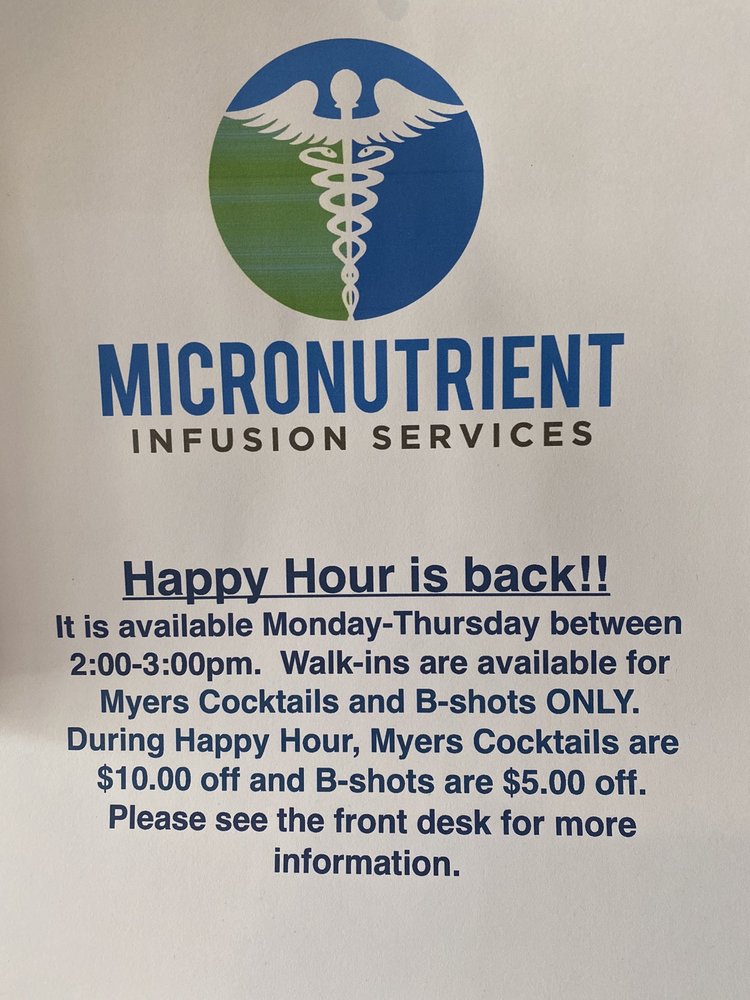 MICRONUTRIENT INFUSION SERVICES - Updated October 2025 - 104 Photos ...