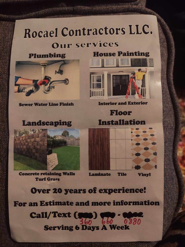 ROCAEL CONTRACTORS - Updated July 2025 - 30 Photos - Chehalis ...