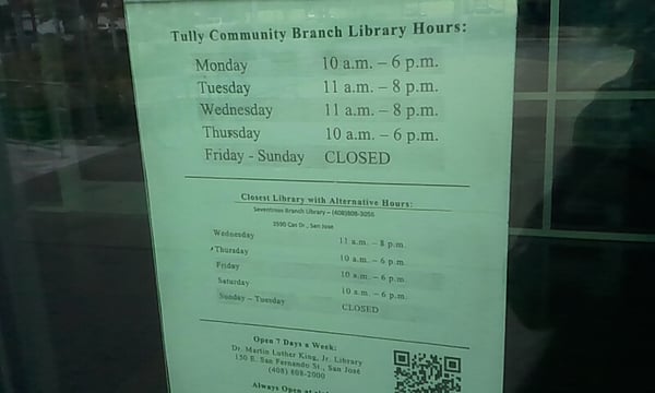 TULLY COMMUNITY BRANCH LIBRARY - Updated November 2025 - 30 Reviews ...