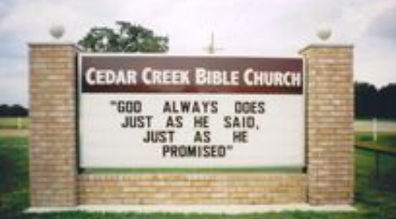 Cedar Creek Bible Church - Trusted Since 1987 - Updated July 2025 - 700 N Seven Points Blvd ...