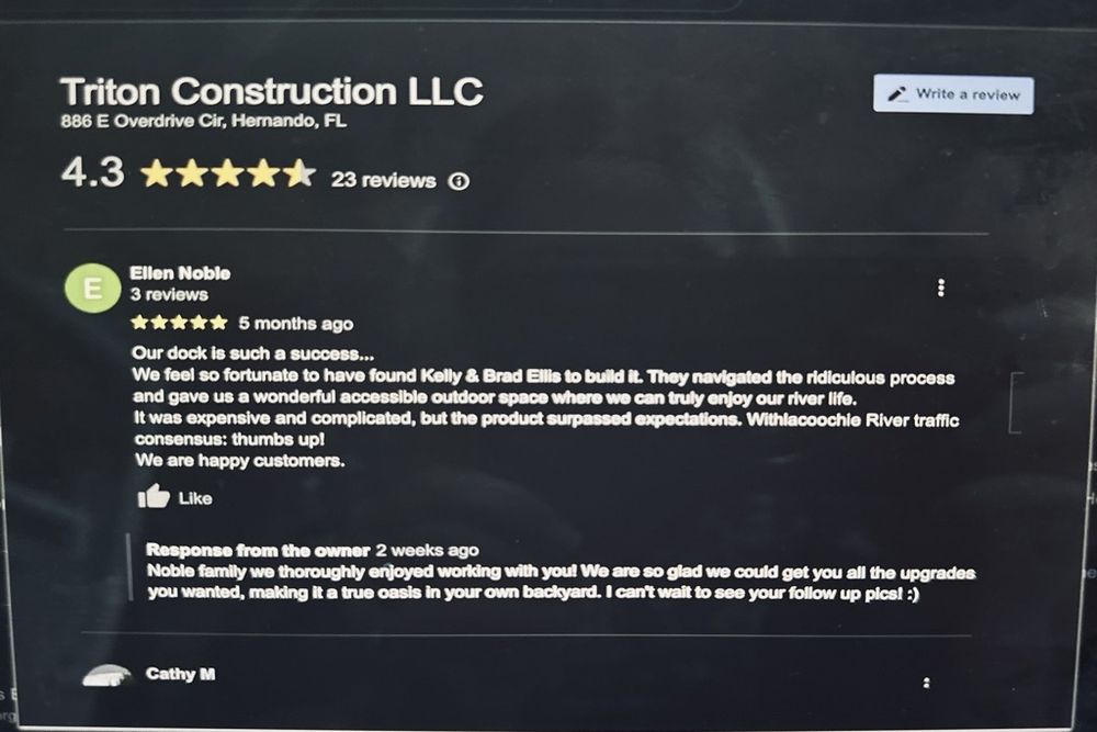 TRITON CONSTRUCTION - Updated August 2025 - 11 Photos - Hernando, Florida - General Contractors ...