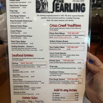 THE YEARLING RESTAURANT - Updated December 2025 - 390 Photos & 189 ...