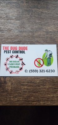 THE BUG DUDE PEST CONTROL - Updated July 2025 - Fresno, California ...