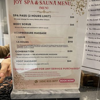 JOY SAUNA - Updated March 2025 - 79 Photos & 145 Reviews - 2020 S Hacienda Blvd, Hacienda ...