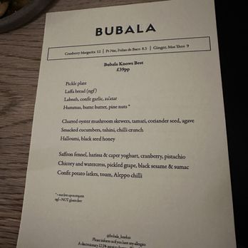 BUBALA SPITALFIELDS - Updated October 2025 - 46 Photos & 13 Reviews ...