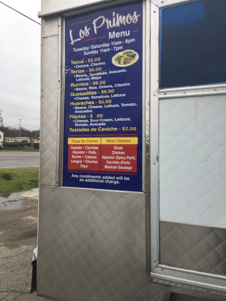 LOS PRIMOS - 1417 Pinson Pkwy, Birmingham, Alabama - Food Trucks ...