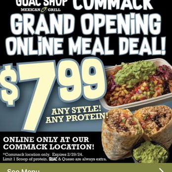GUAC SHOP MEXICAN GRILL - Updated August 2024 - 206 Photos & 269 ...