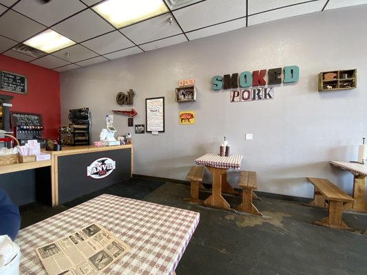 THE ANVIL BBQ near you at 1302 W Olive Ave, Porterville, California ...