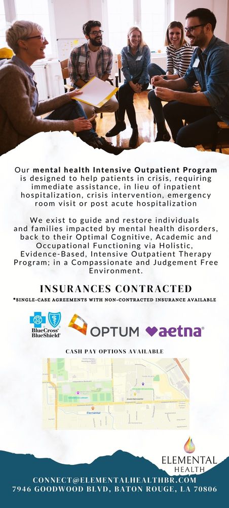 ELEMENTAL HEALTH - Updated December 2025 - 7946 Goodwood Blvd, Baton ...