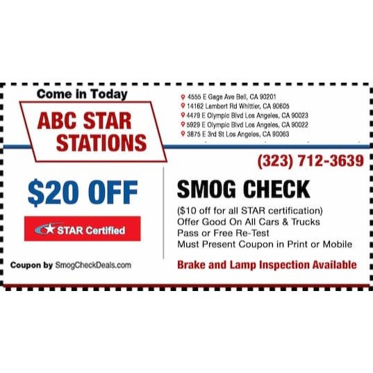 ABC SMOG CHECK - Updated May 2026 - 16 Photos & 17 Reviews - 3875 E 3rd ...