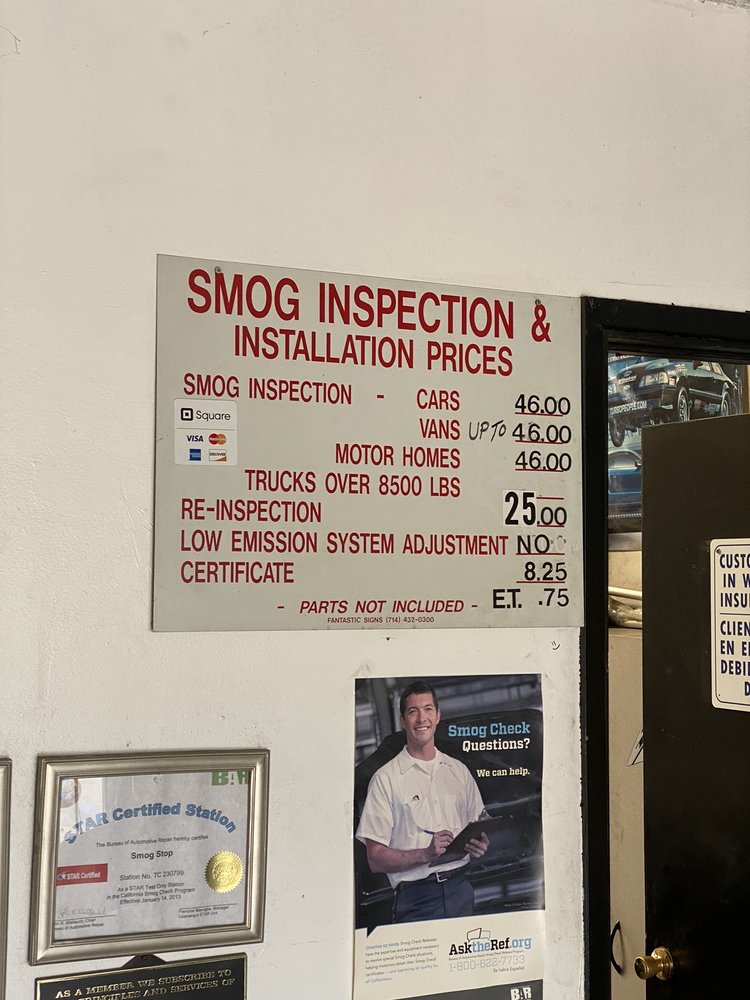 SMOG STOP - 15 Photos & 59 Reviews - 1210 E 6th St, Corona, California ...