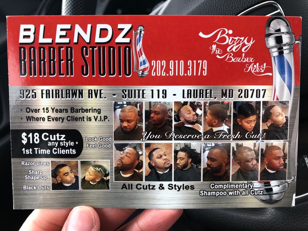 BLENDZ BARBER STUDIO - 925 Fairlawn Ave, Laurel, Maryland - Barbers ...
