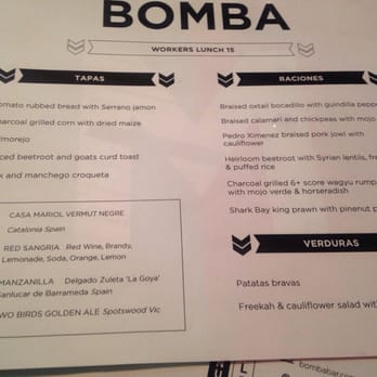 BOMBA - Updated January 2026 - 138 Photos & 55 Reviews - 103 Lonsdale ...