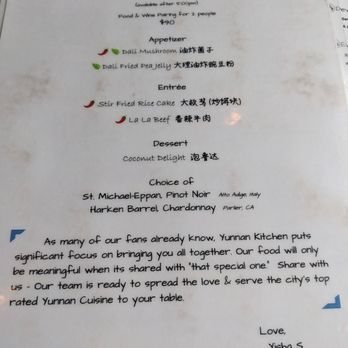 YUNNAN KITCHEN - Updated August 2025 - 312 Photos & 103 Reviews - 1721 ...