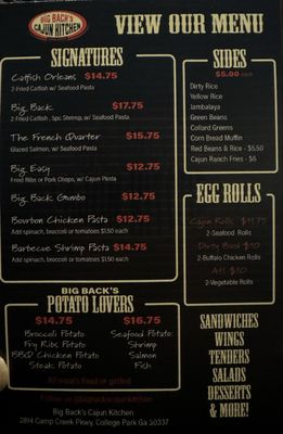 BIG BACK’S CAJUN KITCHEN - Updated November 2025 - 33 Photos & 20 ...
