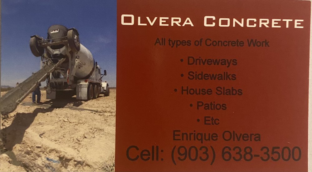 OLVERA CONCRETE - Updated January 2026 - Request a Quote - Quitman ...