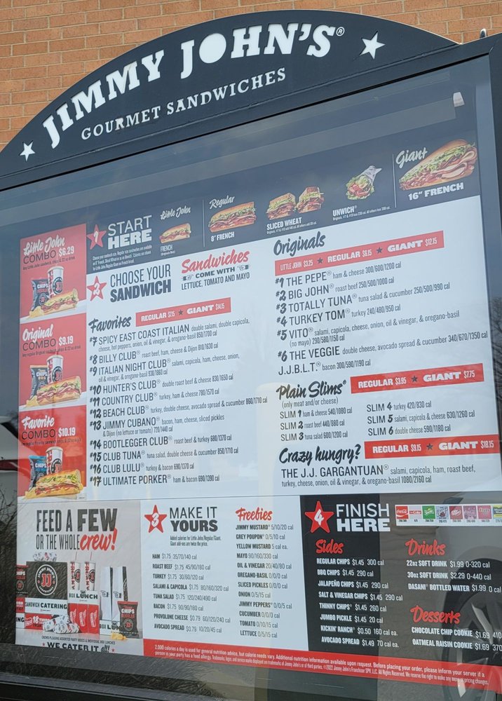 JIMMY JOHN’S - Updated June 2024 - 11 Reviews - 90 14th St SW ...