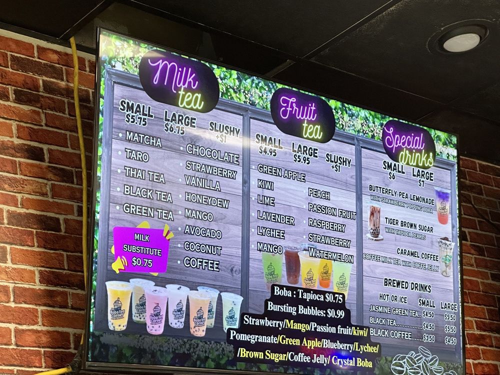 THE BOBA TEA CORNER - 801 N Congress Ave, Boynton Beach, Florida ...