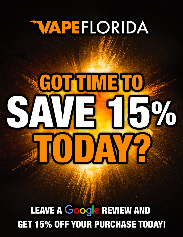 VAPE FLORIDA - Updated December 2024 - 570 Photos - 7025 N Wickham Rd ...