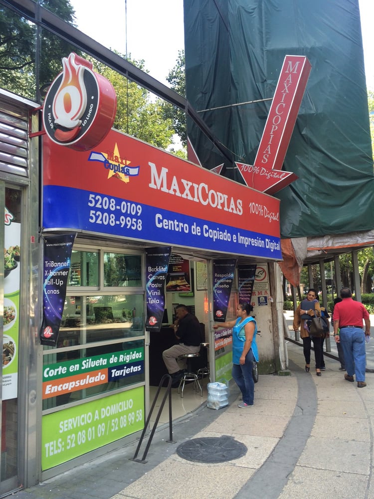 MAXI COPIAS - Updated September 2024 - Av. Paseo de la Reforma 322 ...