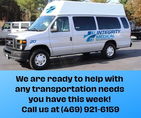 INTEGRITY MEDICAL TRANSPORTATION - Updated December 2025 - 10 Photos ...