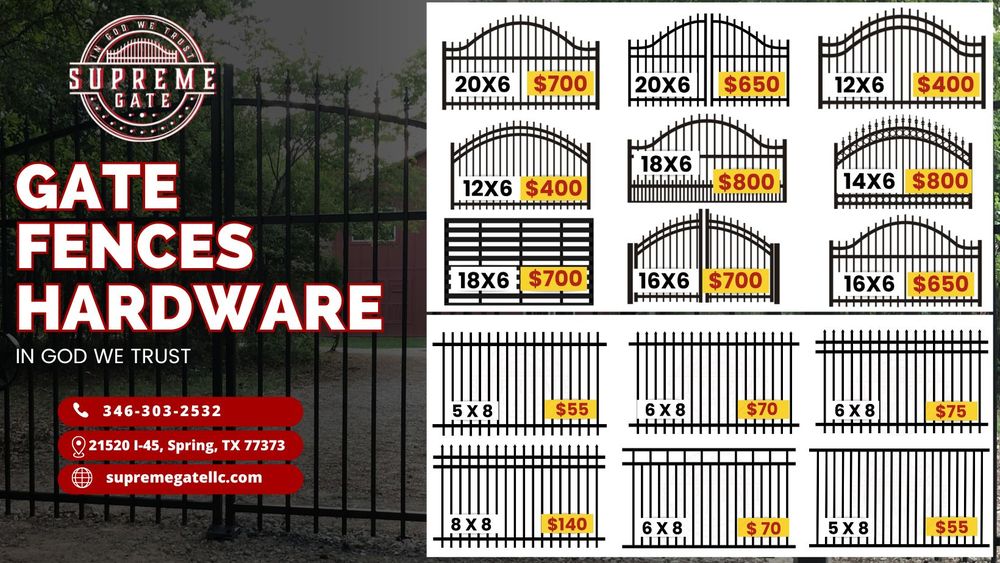 SUPREME GATE - Updated December 2025 - 21520 I-45, Spring, Texas ...