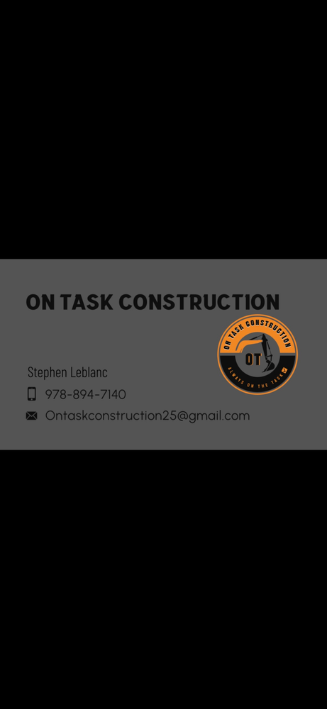ON TASK CONSTRUCTION - Updated January 2025 - Gardner, Massachusetts ...