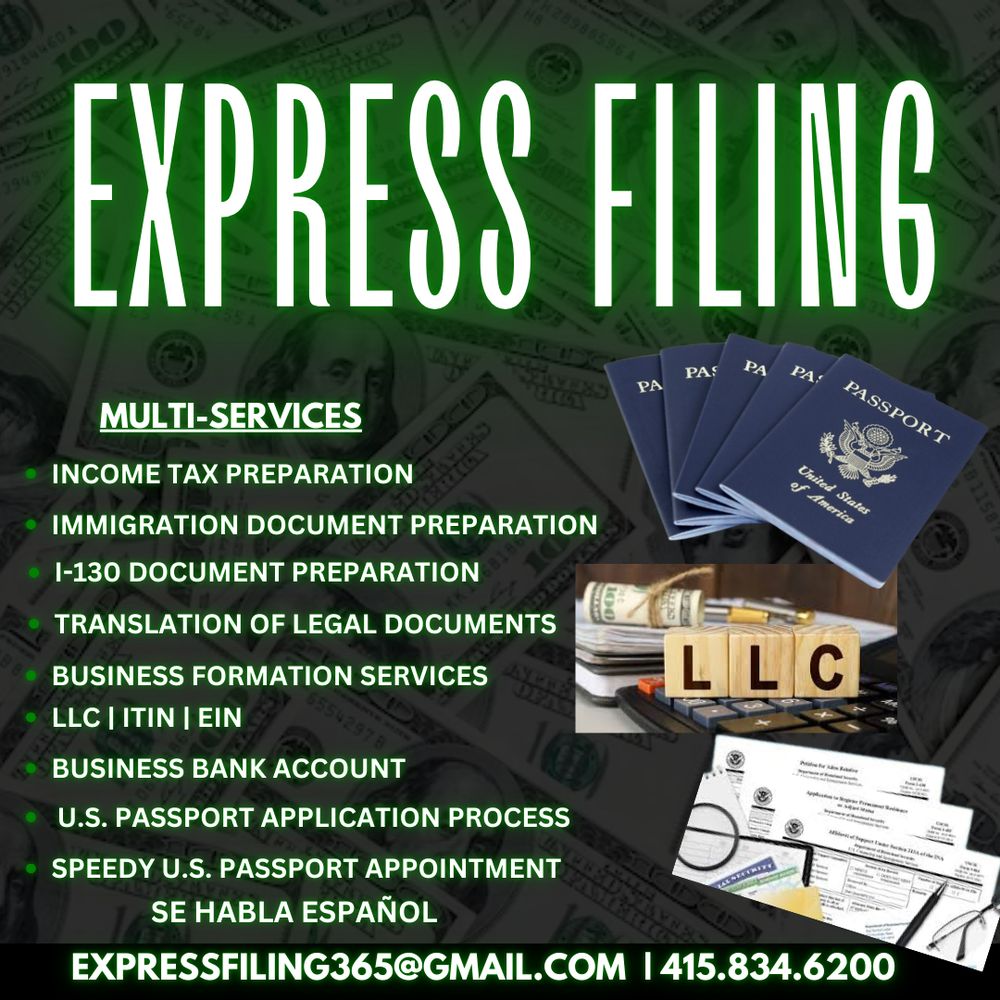 EXPRESS FILING - Updated February 2025 - San Francisco, California ...