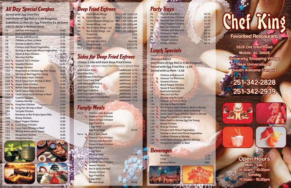 CHEF KING - Updated July 2025 - 13 Photos & 24 Reviews - 5628 Old Shell ...