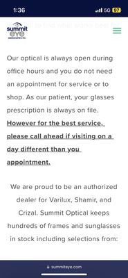 SUMMIT EYE ASSOCIATES - Updated January 2026 - 62 Reviews - 5410 Old ...