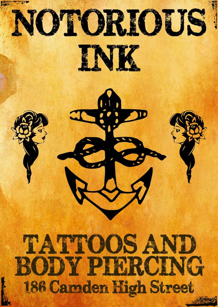 NOTORIOUS INK - Updated December 2024 - 186 Camden High Street, London ...
