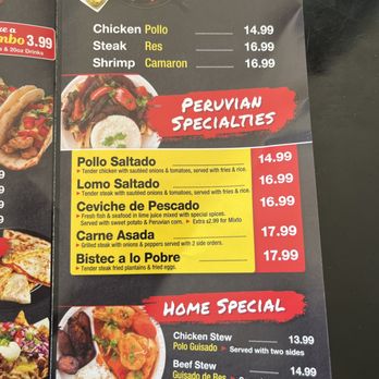 PERUVIAN CHARCOAL CHICKEN AND GRILL - Updated December 2025 - 30 Photos ...
