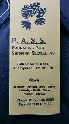 PASS - PACKAGING AND SHIPPING SPECIALISTS - Updated December 2025 - 27 ...