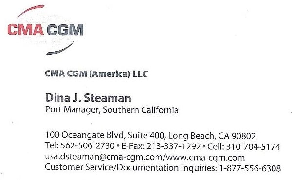 CMA CGM - Updated June 2024 - 100 Oceangate, Long Beach, California ...