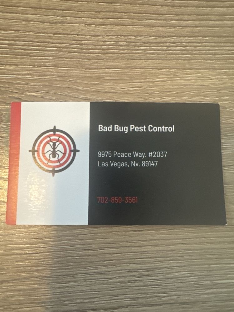 BAD BUG PEST CONTROL - Updated June 2024 - 9975 Peace Way, Las Vegas ...