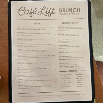 CAFE LIFT - Updated January 2025 - 186 Photos & 112 Reviews - 144 Kings ...