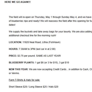 LYNA BERRY FARM - Updated December 2025 - 47 Photos - 11920 Neal Rd ...