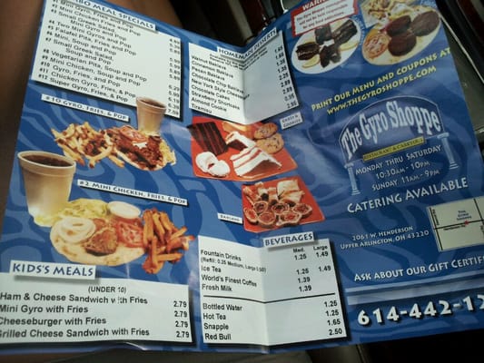 THE GYRO SHOPPE - 102 Reviews - Greek - 2061 W Henderson Rd, Columbus ...