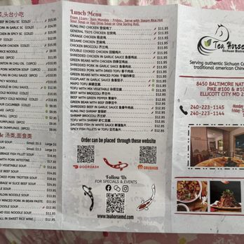 TEA HORSE SICHUAN BISTRO - Updated December 2025 - 575 Photos & 190 ...