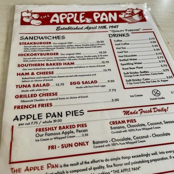THE APPLE PAN - Updated January 2025 - 2492 Photos & 3570 Reviews ...
