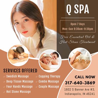 Q SPA - Updated October 2025 - 1602 S Banner Ave, Indianapolis, Indiana ...
